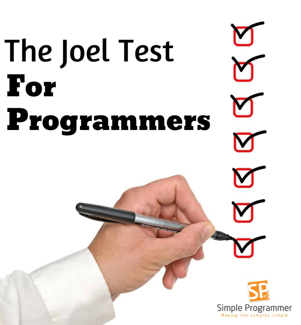 The Joel Test Updated For Programmers
