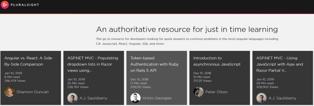 Pluralsight: The Definitive Guide - Simple Programmer