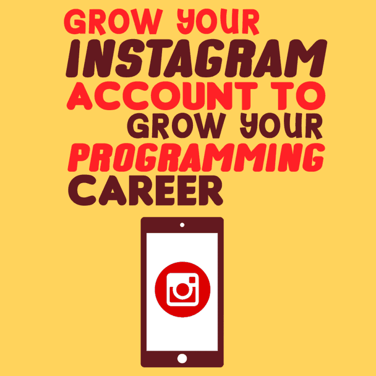 Grow Your Instagram Account To Grow Your Programming Career - Simple ...